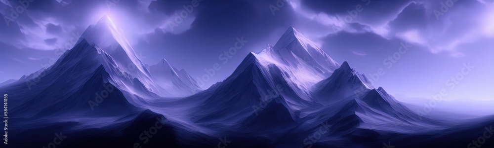 Minimal dark textured mountain landscape background. modern wallpaper ...