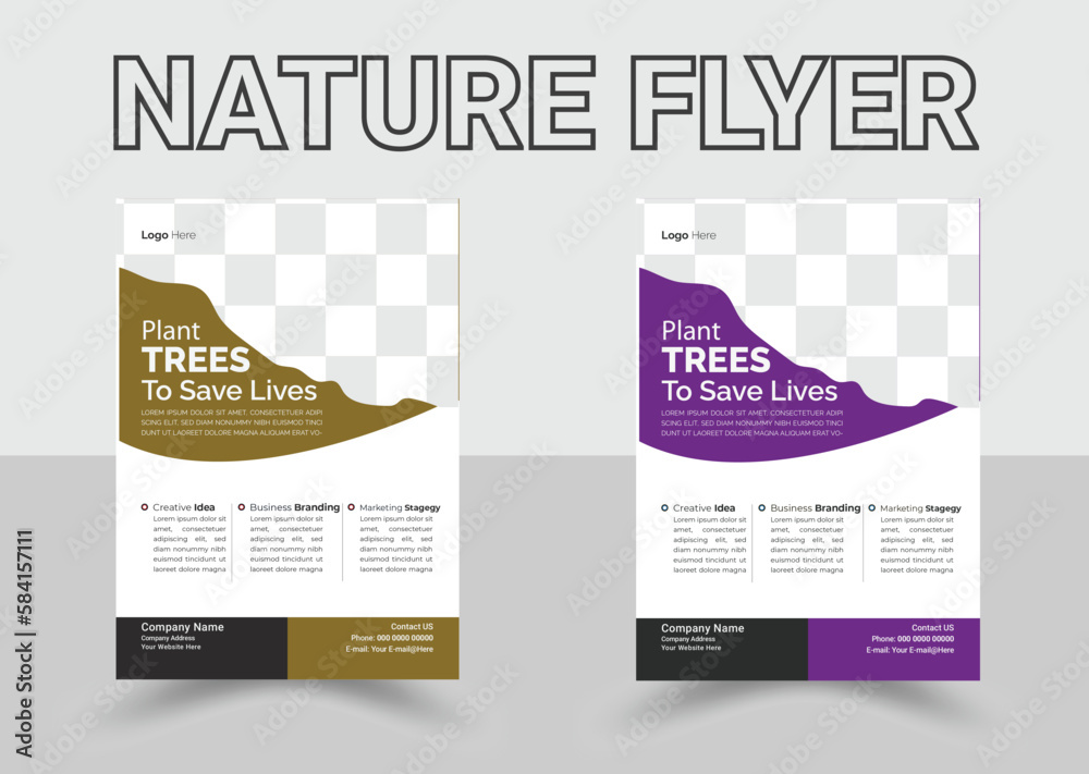 Brochure 3 fold flyer design a4 template,Travel poster or flyer ...