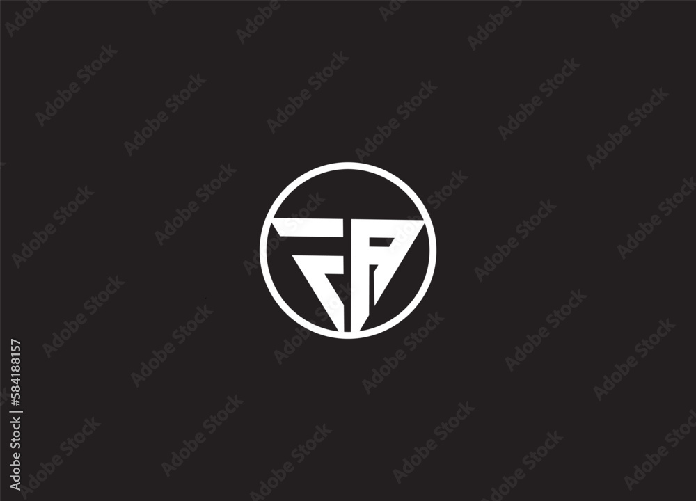 Alphabet letters monogram logo icon FA design Stock Vector | Adobe Stock