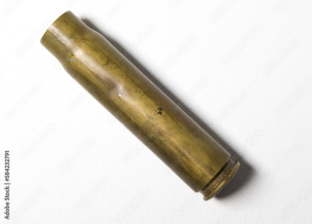 Foto de A spitfire 1942 20mm R.H cannon shell world war 2 empty used ...