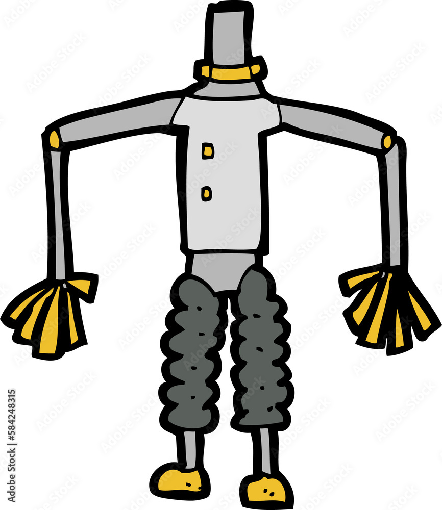 cartoon robot body (mix and match cartoons or add own photos) Stock ...