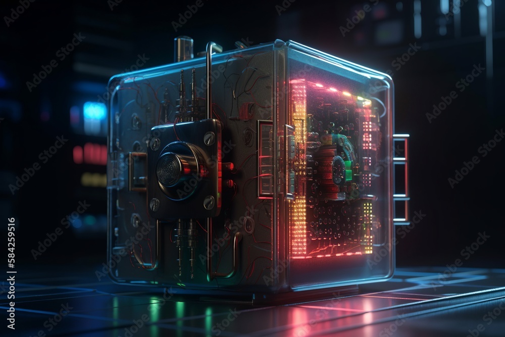 A Digital Lock With Complex Encryption Algorithms And Layers Of