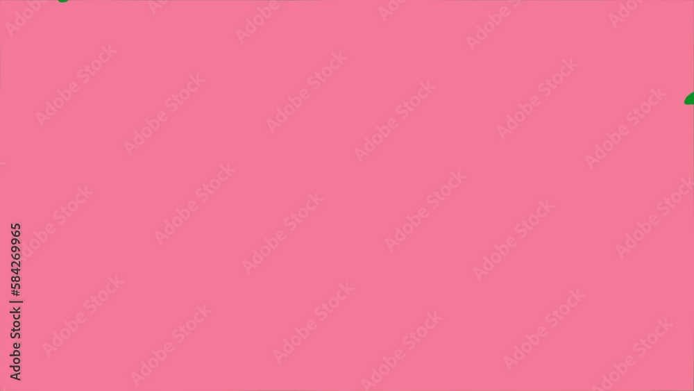 Cartoon swirl pink liquid transition animation on green screen. Swirl ...