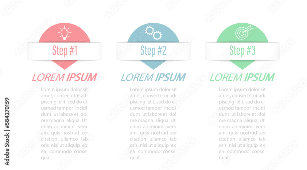 Infographics. Visualization of business data, projects, trainings ...