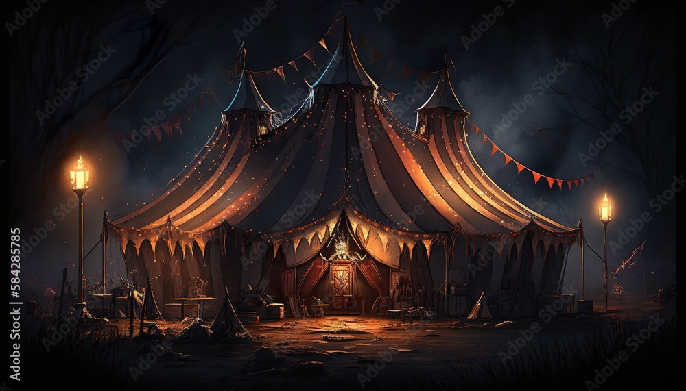 Gothic Circus Tent