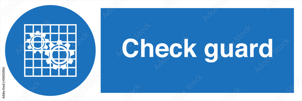 Safety Sign Marking Label Symbol Pictogram Standards Mandatory Check ...