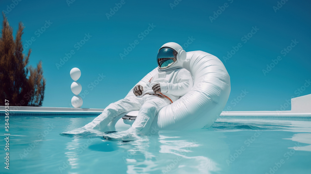 Astronauts In The Pool