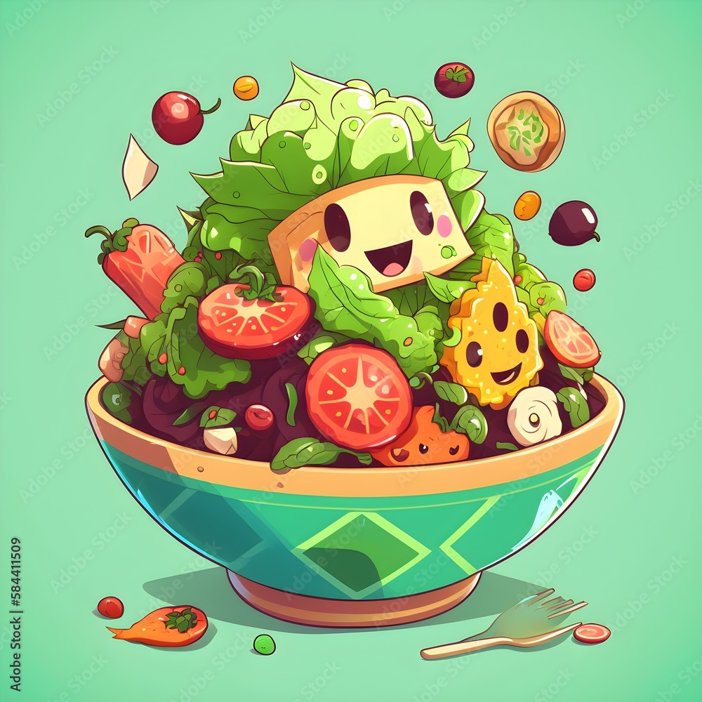 "Sushi and Poke Party: Cute Delights for Your Taste Buds" | Generative ...