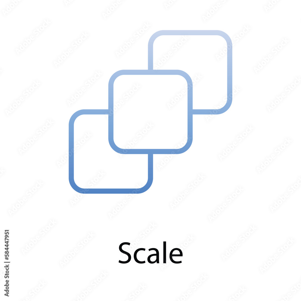 Scale icon. Suitable for Web Page, Mobile App, UI, UX and GUI design ...