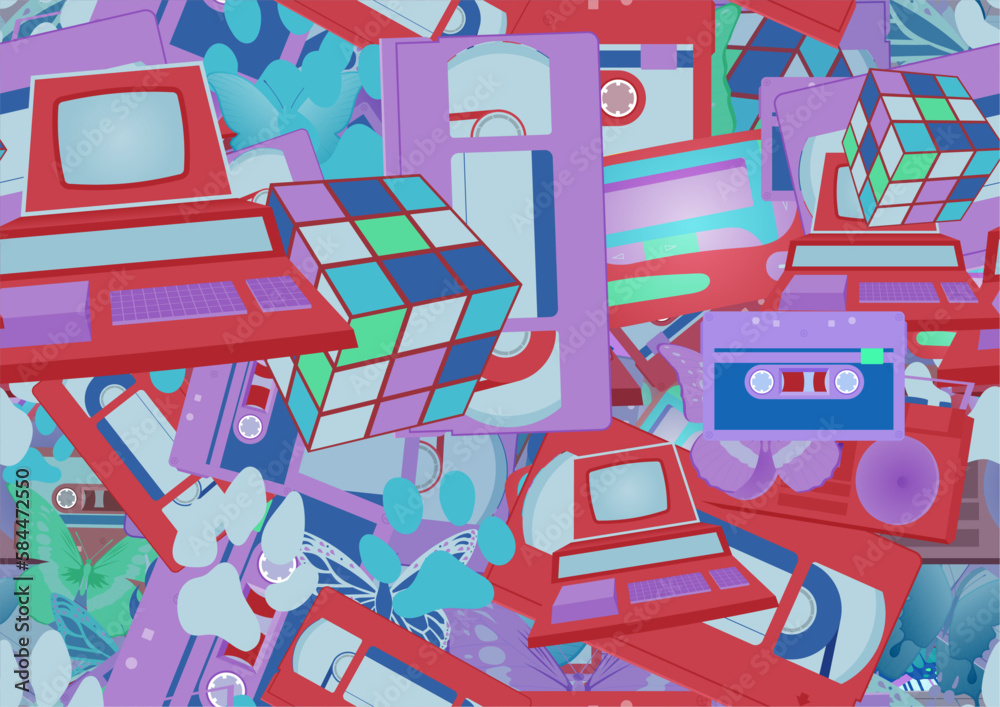 Background pattern abstract design texture. Seamless. Theme is about ...
