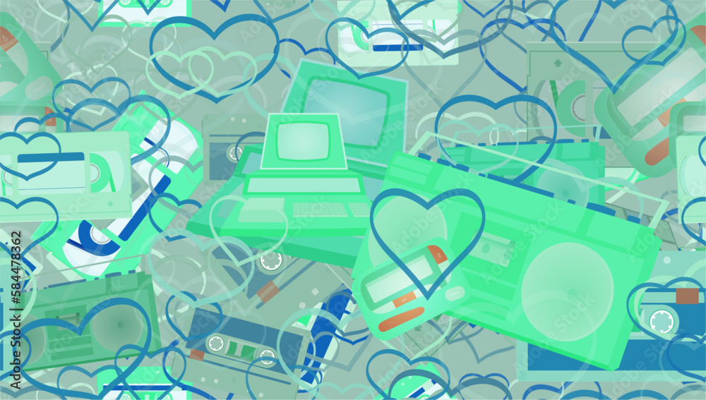 Background pattern abstract design texture. Seamless. Theme is about ...