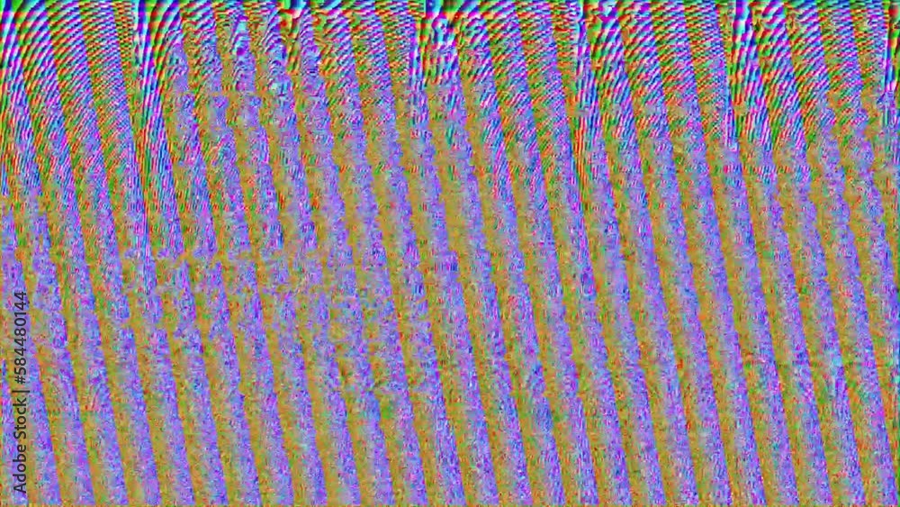 VHS tape texture animation with vintage noise and distortion, ideal for ...