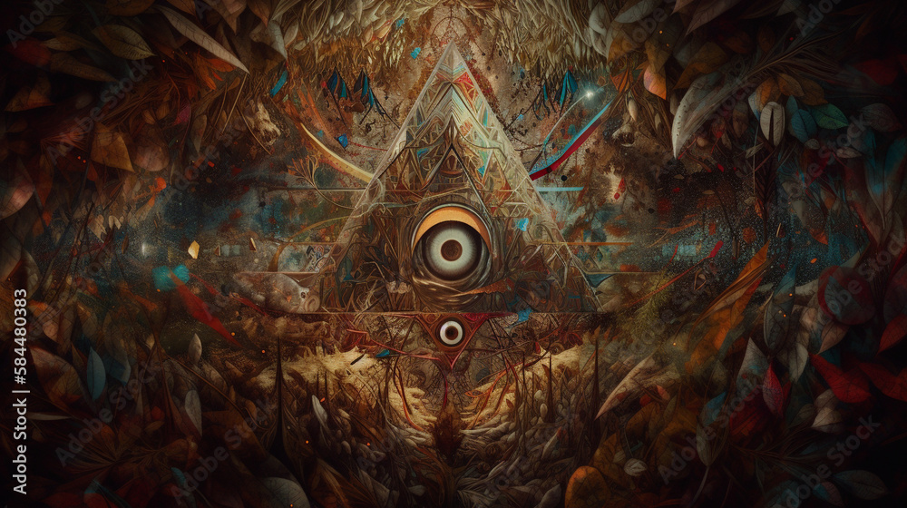 Omniscient Vision: A Generative AI Exploration of Abstract Art and the ...