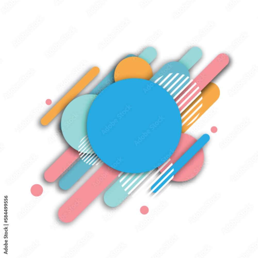 flat abstrack background vector illustration for desktop Premium Vector ...