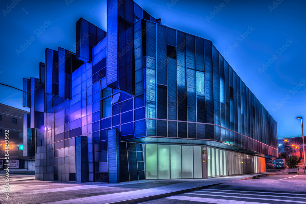 Modern police department building exterior architecture design ...