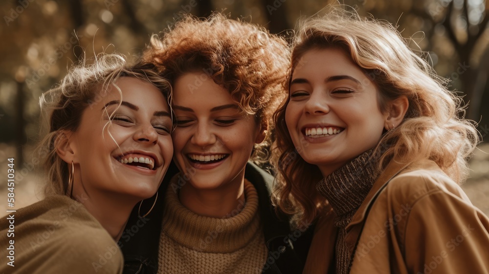 Polyamorous people, Smiling lesbians living in a Polyamorous ...