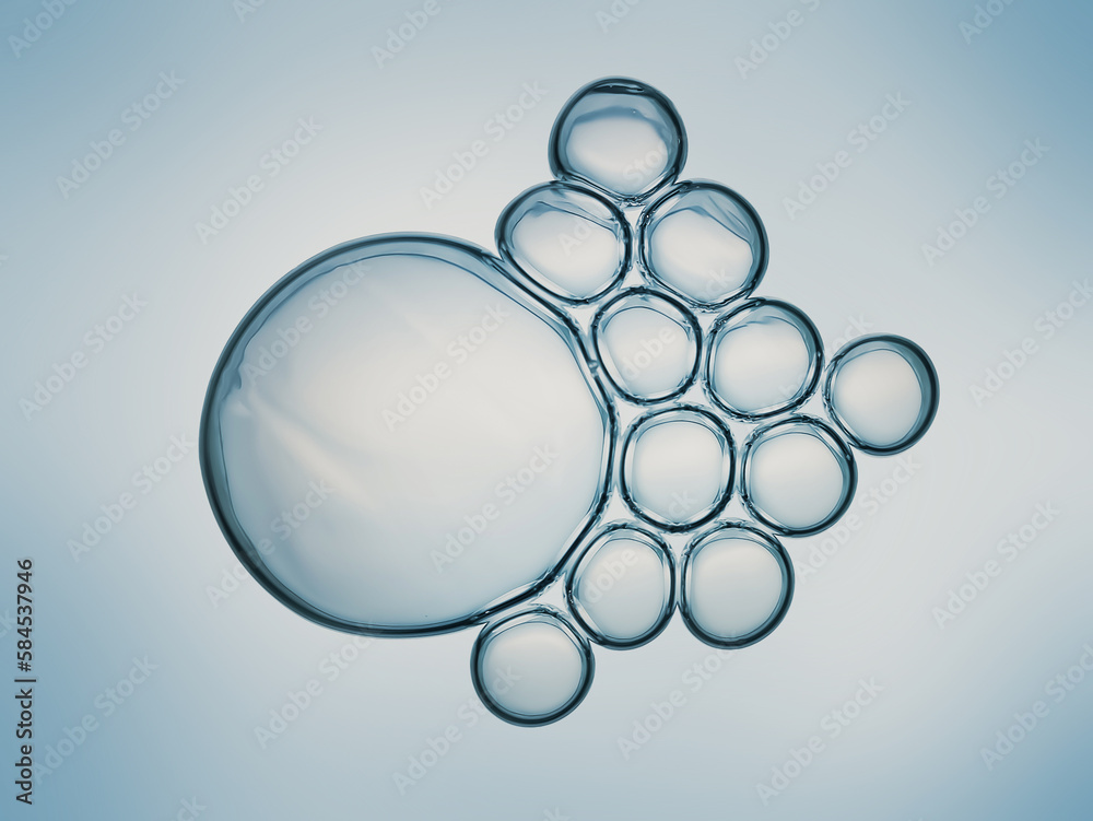 Cells division process, Cell divides into two cells Stock Photo | Adobe ...