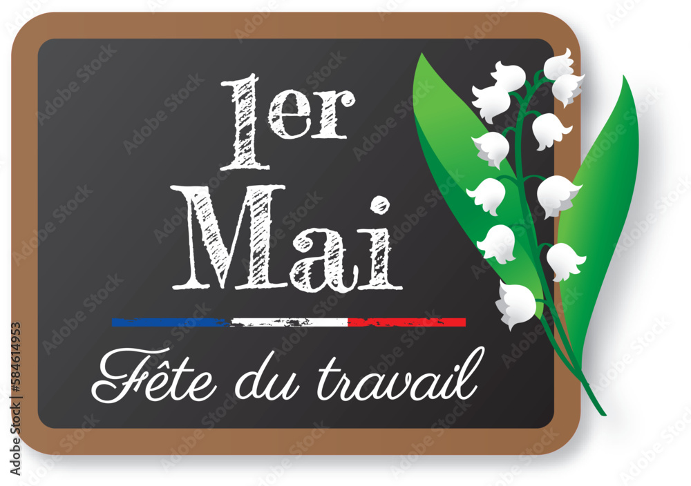 1ER MAI ARDOISE 2 - Fichier vectoriel + fichier PNG Fond transparent ...