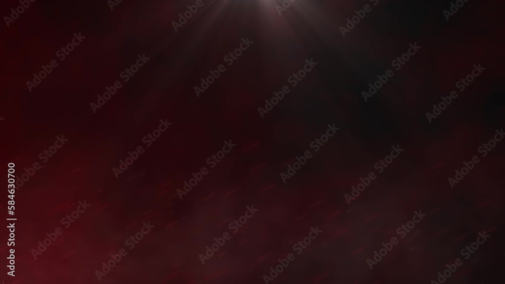 Vidéo Stock Cinematic animation with bright red hues on the background ...