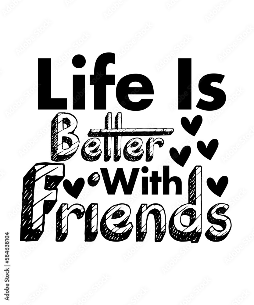 Vetor do Stock: Best Friend Svg Design,Best Friends SVG Bundle ...