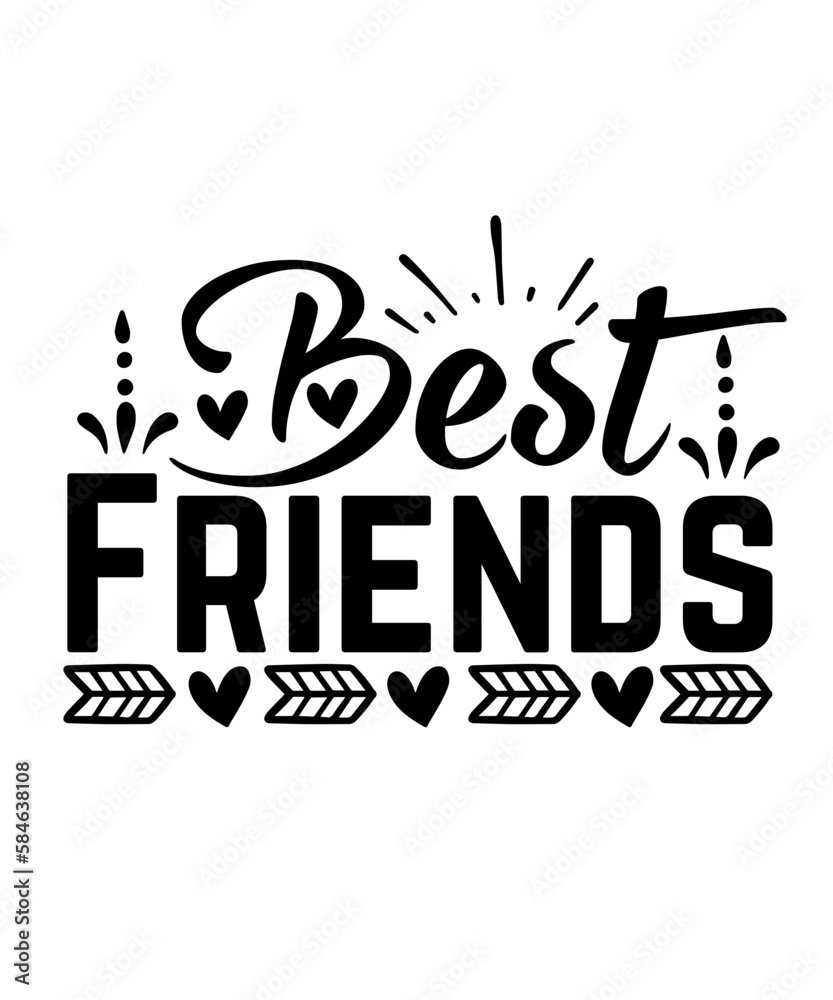 Best Friend Svg Design,Best Friends SVG Bundle, Friendship SVG ...