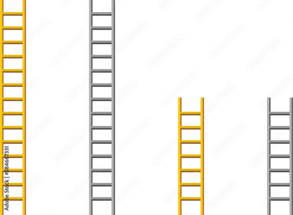 Wooden ladder. House and Construction Requirement. Wooden Ladder or ...