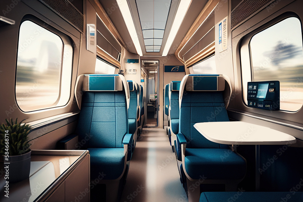 AI generation interior illustrations train Stock Illustration | Adobe Stock