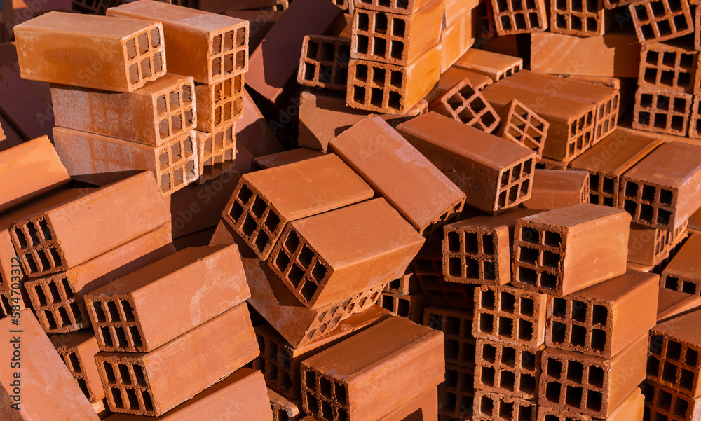 FIRED CLAY BRICKS VERY USED IN THE CONSTRUCTION OF REINFORCED CONCRETE ...