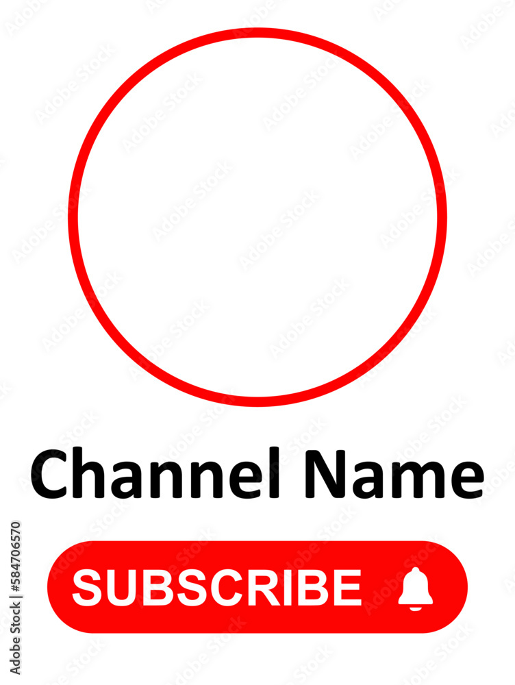 Subscribe button, Subscribe icon and label for social media. subscribe ...
