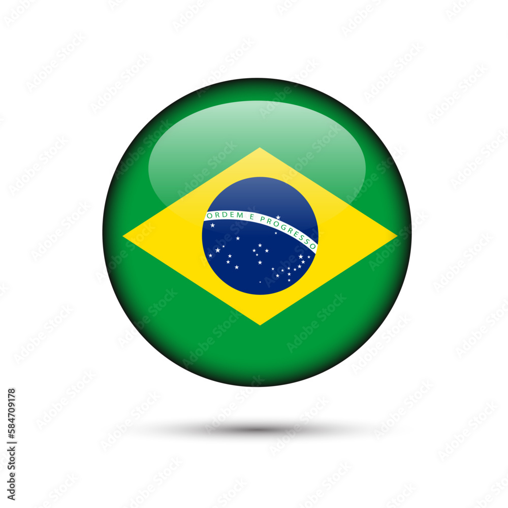 Made in Brazil premium vector logo. Made in Brazil logo, icon and ...