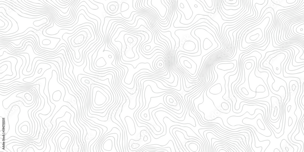Black and white lines seamless Topographic map patterns, topography ...