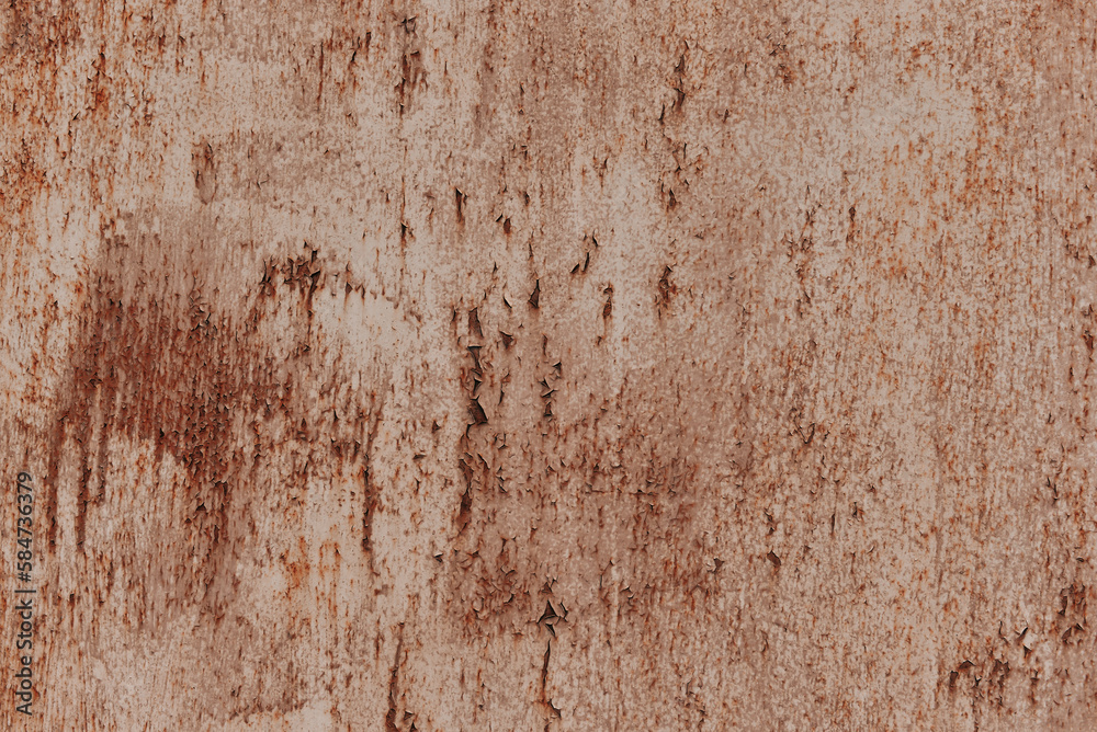 Rusty metal painted background. Rust spots and streaks on stained metal ...