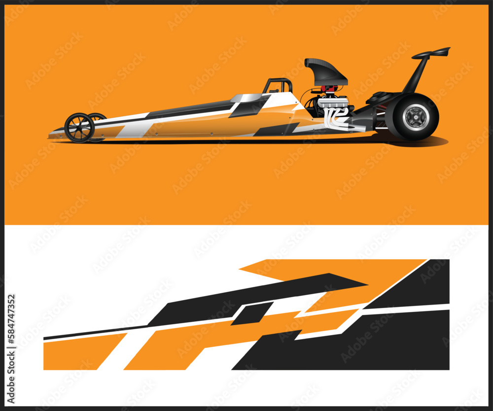 3m Wrap design for vinyl stickers, Car Signs, car wraps Stock Vector ...