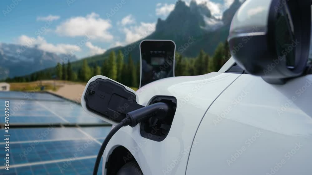 Concept of progressive future renewable and clean energy technology by ...
