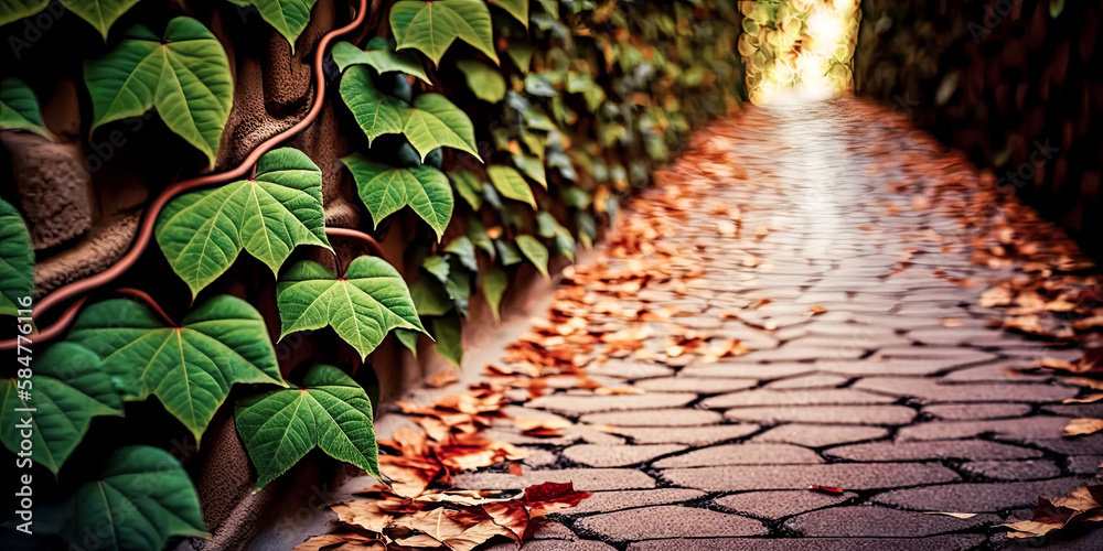 Abstract shapes of various colors and textures come together to form a ...