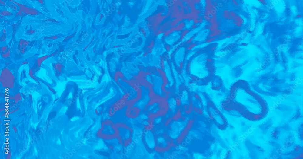 Abstract blue water background high-coloured 4K wallpaper with copy ...