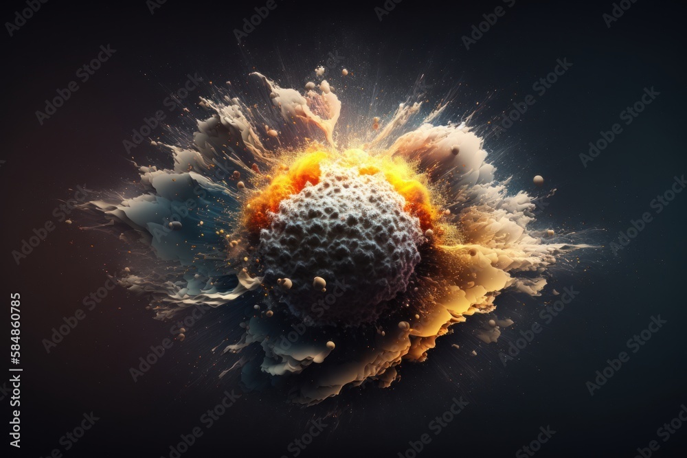 Powerful Explosions and Celestial Themes: High-Res Commercial ...
