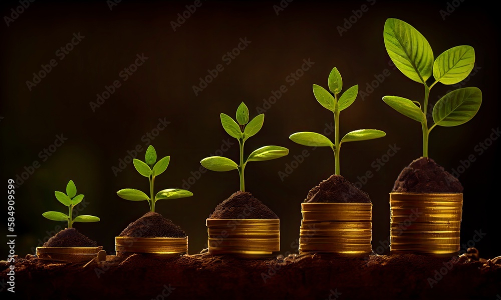 Planting the seeds of success, the journey of business growth, money ...