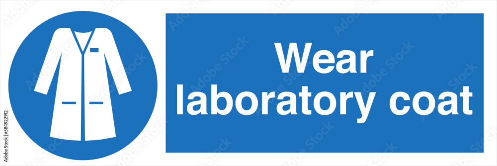 Safety Sign Marking Label Symbol Pictogram Standards Mandatory Wear ...