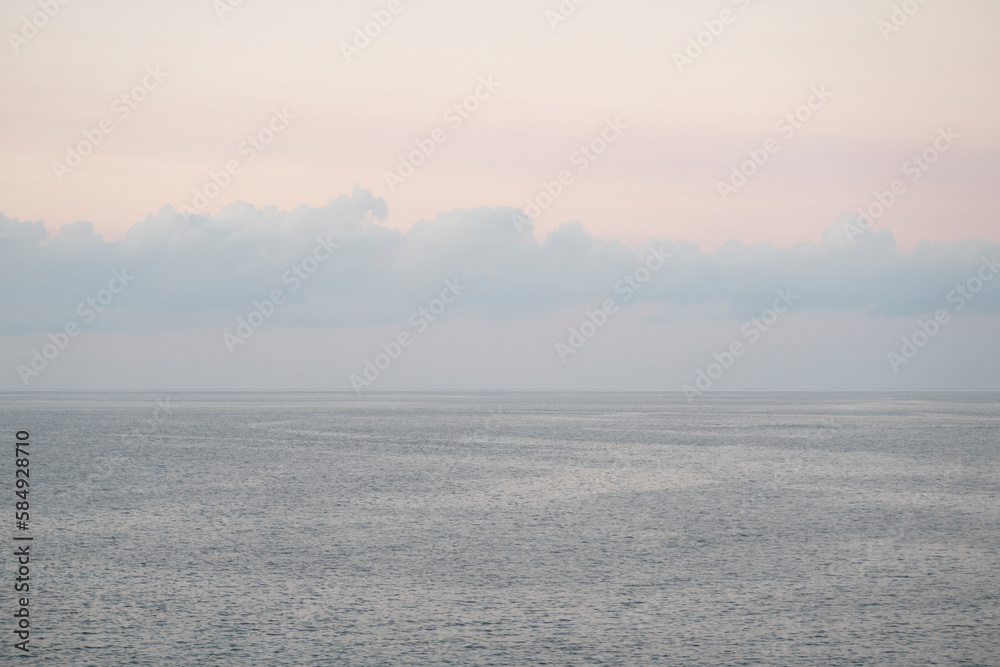 pastel colors sea and sky background Stock Photo | Adobe Stock