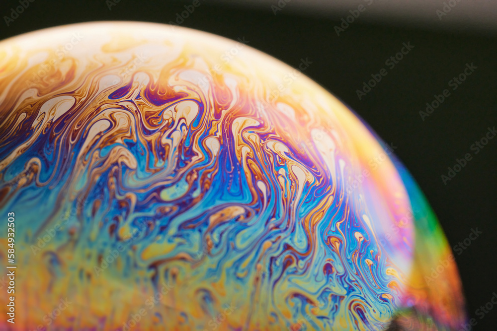 Galactic Bubbles Stock Photo | Adobe Stock