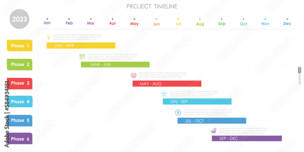 project timeline diagram Infographic roadmap template for business. 12 ...