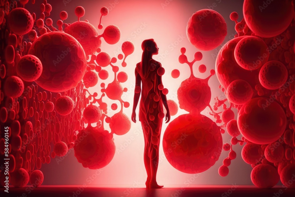 Immune system, protection against viruses and bacterias. Different ...