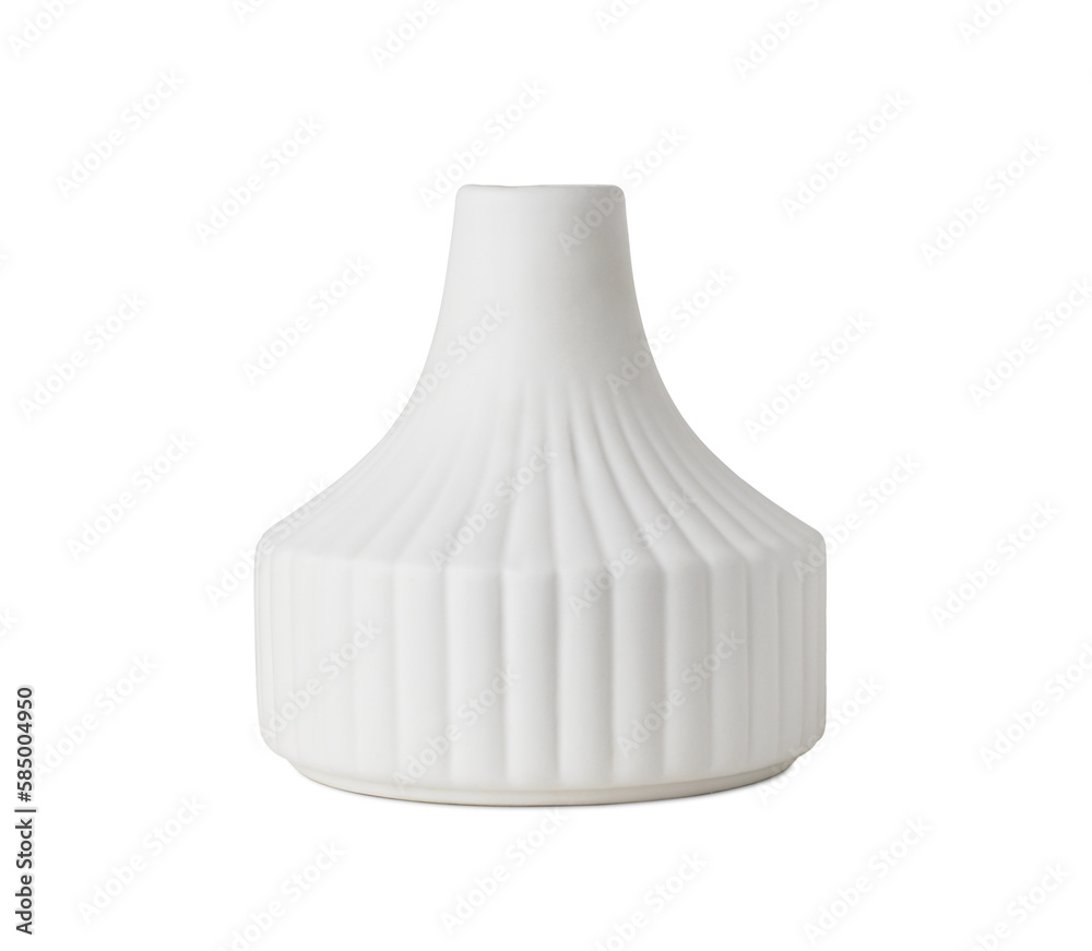 Empty ceramic vase isolated on white or transparent background Stock ...