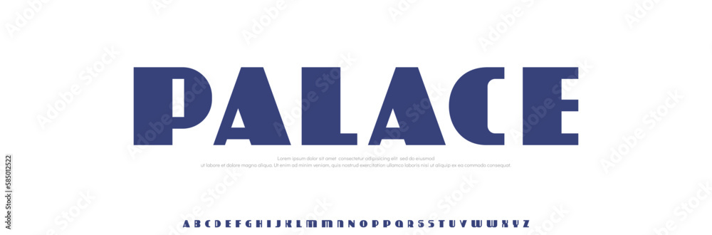 Palace, style alphabet vintage art nouveau letters old avantgarde font ...