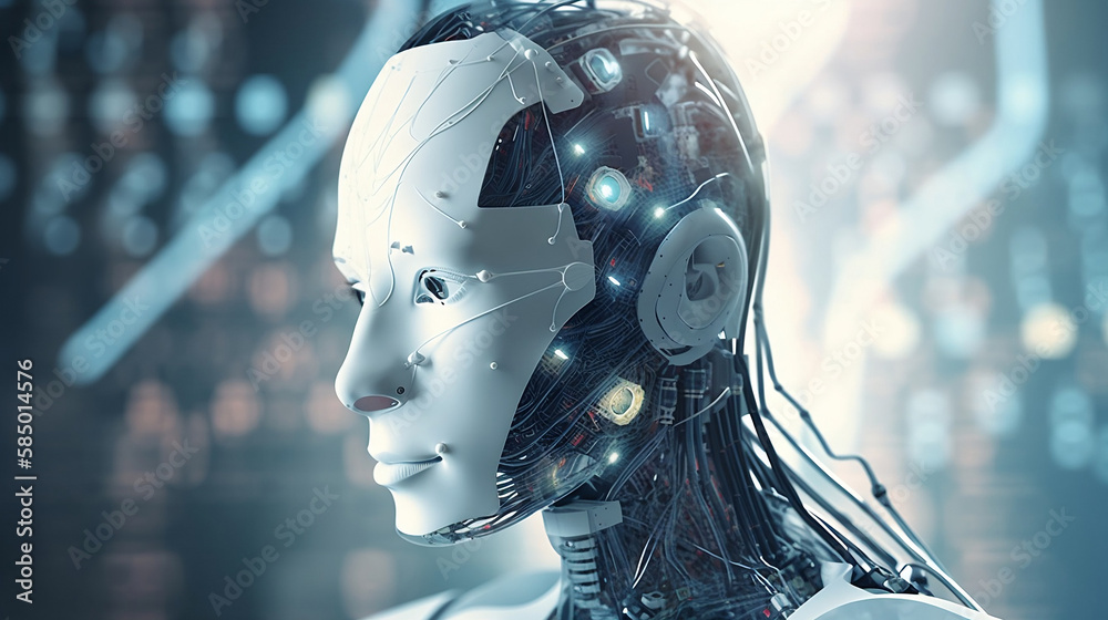 AI Robot Technology and Innovation, Stock Illustration | Adobe Stock