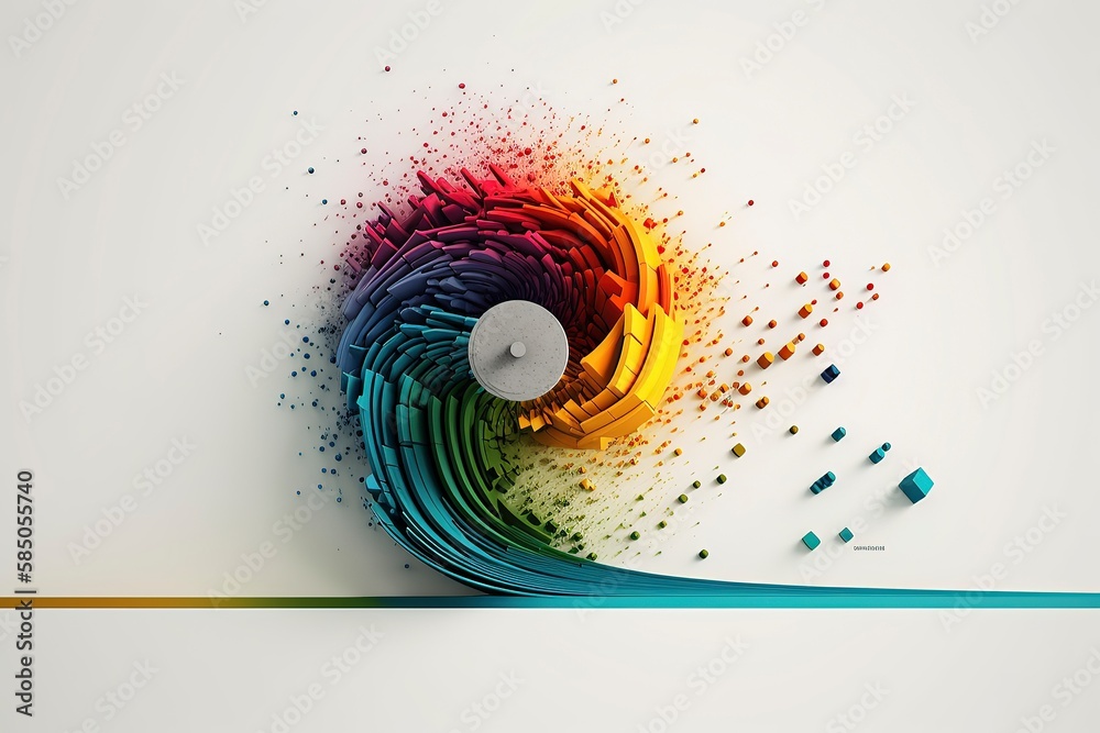 Experience the power of AI with visually striking images showcasing its ...