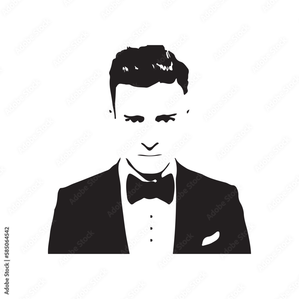 Poster Justin Timberlake Svg, Man Silhouette – Wall Art | UkPosters