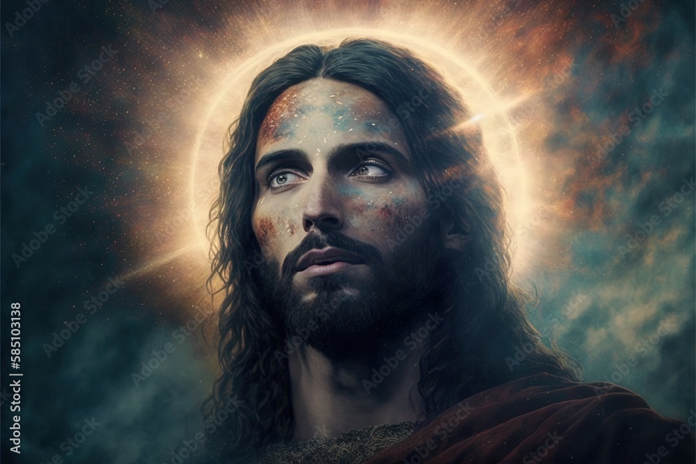 Portrait of Jesus Christ after his resurrection is a powerful image for ...