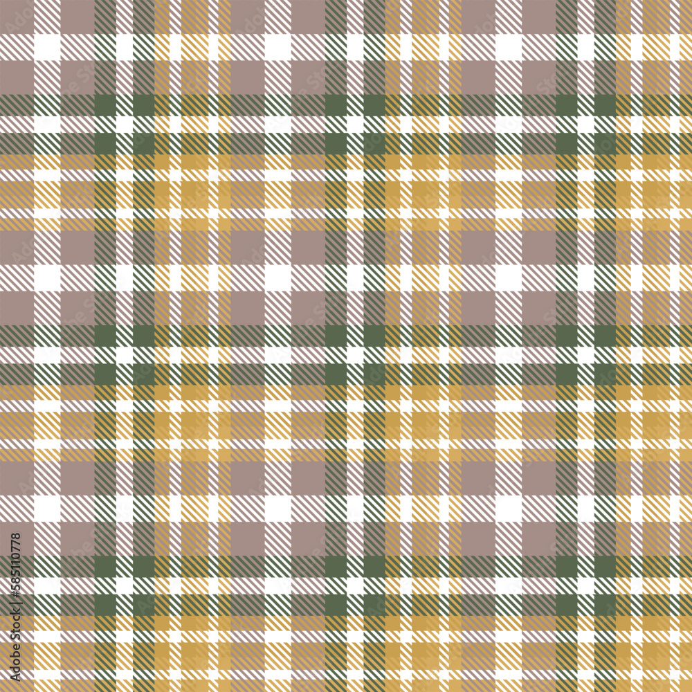 Tartan Pattern Seamless Texture Is Made With Alternating Bands of ...